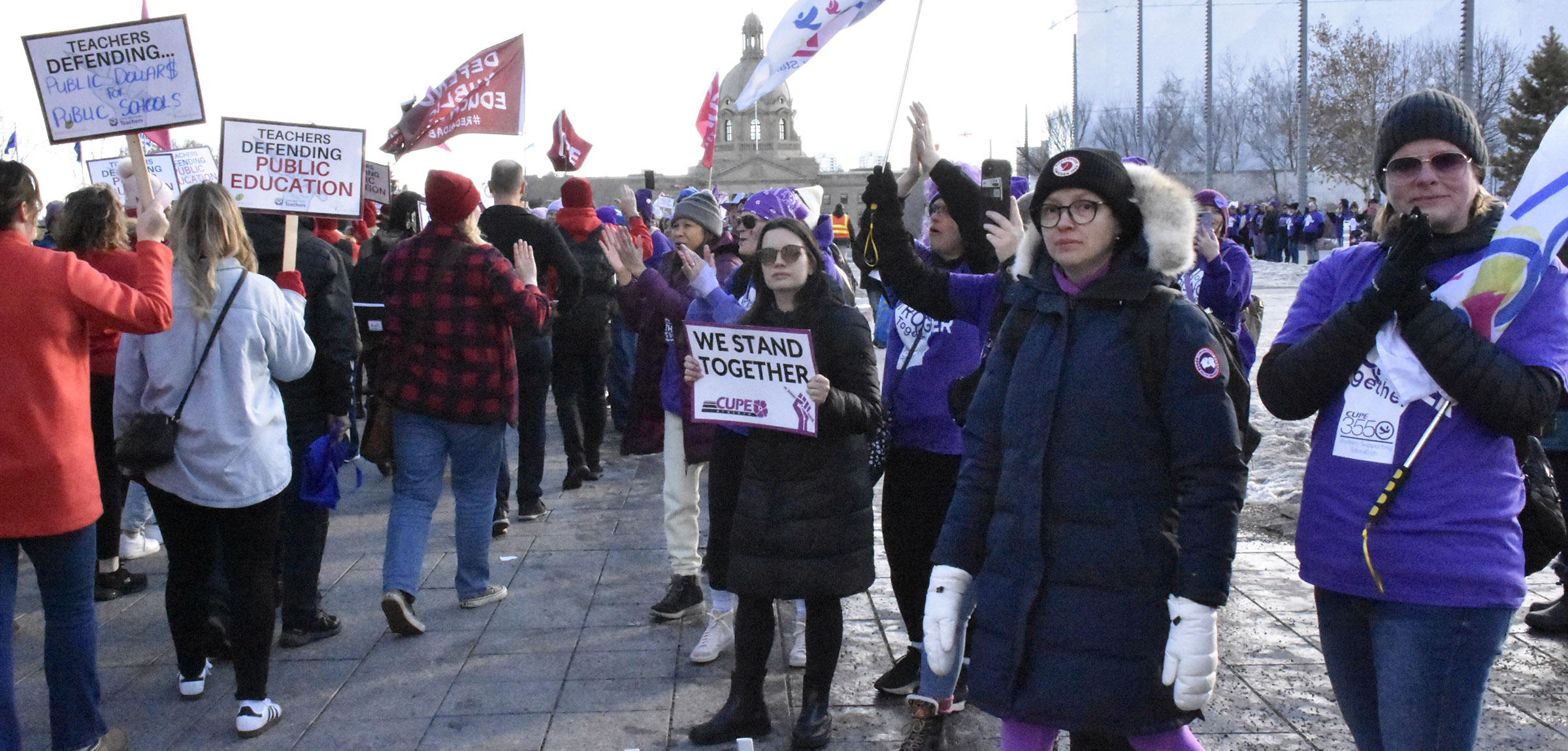 Strikes Come To An End Alberta Teachers Association