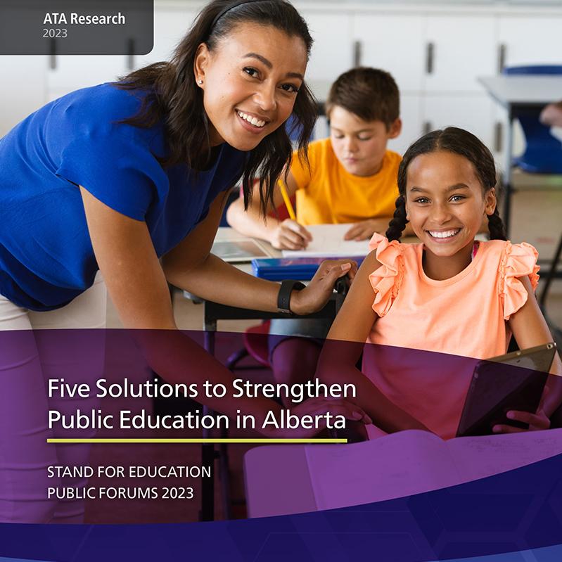Albertans identify five key issues in education | Alberta Teachers' Association